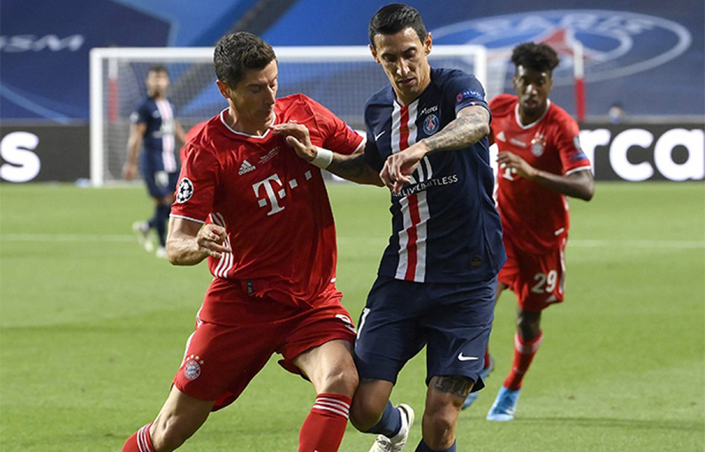 Di María, el único argentino en equipo ideal de la Champions 2019/20 ...